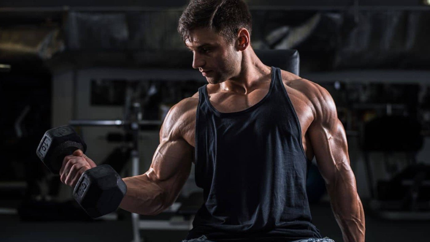 Extensao De Triceps Deitado Com Halteres Extensão Tricep Com Halteres